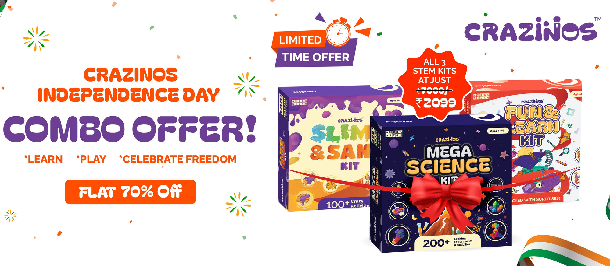 Crazinos – Fun, Slime & Science Kits for Smart Kids
