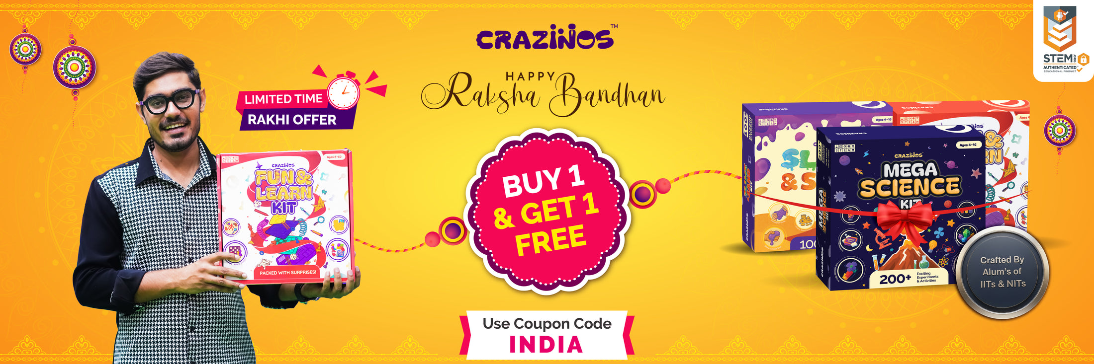 Crazinos – Fun, Slime & Science Kits for Smart Kids