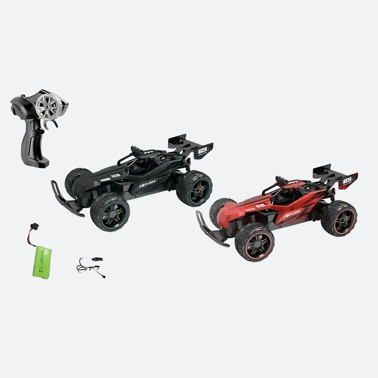 High-Speed Remote Control Racing Car with LED Lights | 2.4GHz RC Vehic ...