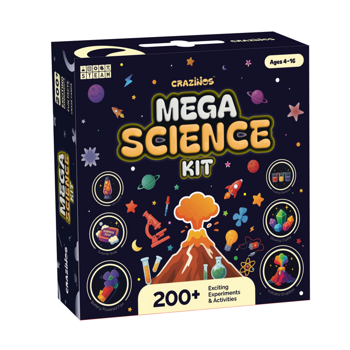 Mega Science Kit | School Projects |For 3 to 4 Learners | Ages 4 to 16 ...