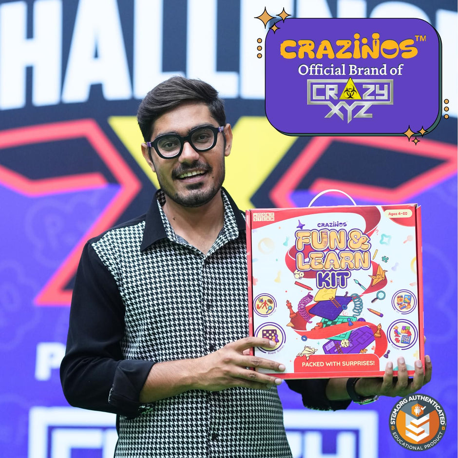 Crazinos STEM Toys, Educational Kits & Creative Gifts for Smart Kids