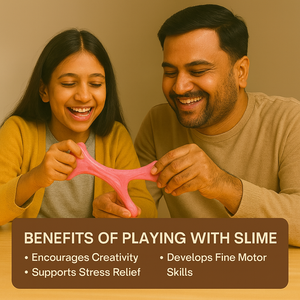 Science of Polymers Slime Making Kit | DIY Slime Kit with Glue, Activa ...