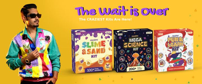 Crazinos – Fun, Slime & Science Kits for Smart Kids