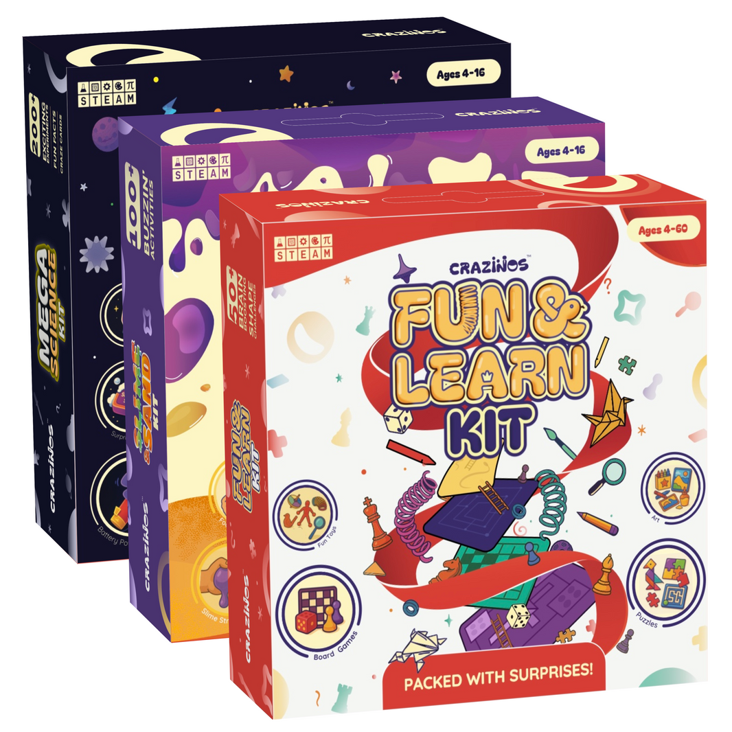 Crazinos – Fun, Slime & Science Kits for Smart Kids