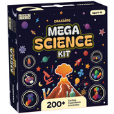 Mega science kit | For 3 to 4 Learners | Ages 4 to 16| 200+ experiment ...